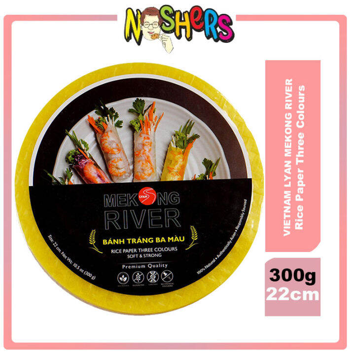 Noshers Lyan Mekong River Banh Trang Vietnamese Rice Paper Wrappers ...