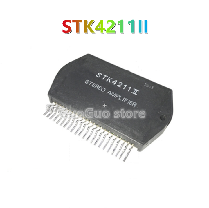 1ชิ้น STK4211 STK4211II II โมดูลเครื่องขยายเสียงเสียงต้นฉบับใหม่ ...