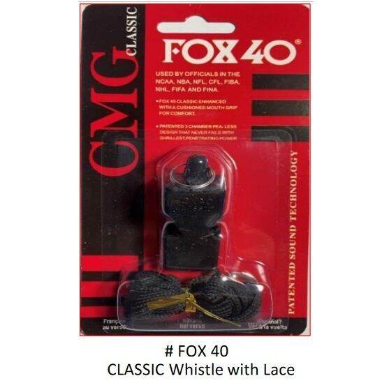 #Fox 40 Classic Whistle with lace | Lazada PH