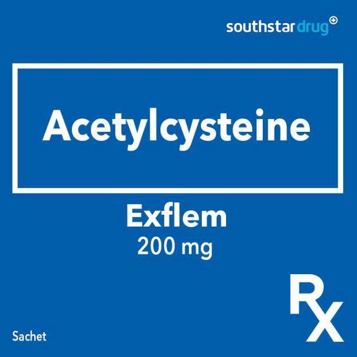 Rx: Exflem 200mg Sachet | Lazada PH