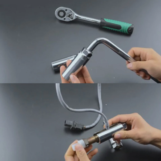 Kunci Sensor Oxygen Lambda Socket Oksigen Kunci O2 Wrench Offset ... Kunci Sensor Oxygen Lambda Socket Oksigen Kunci O2 Wrench Offset ...