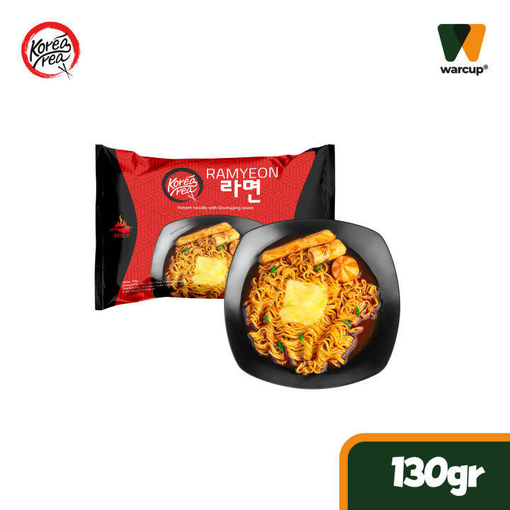 Korearea Ramyeon Halal (160g) Ramyun Mie Korea Instan Pedas Rabokki ...