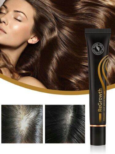 AUTHENTIC Regrowth Organic Hair Serum Roller Set Hair Care Anti ...