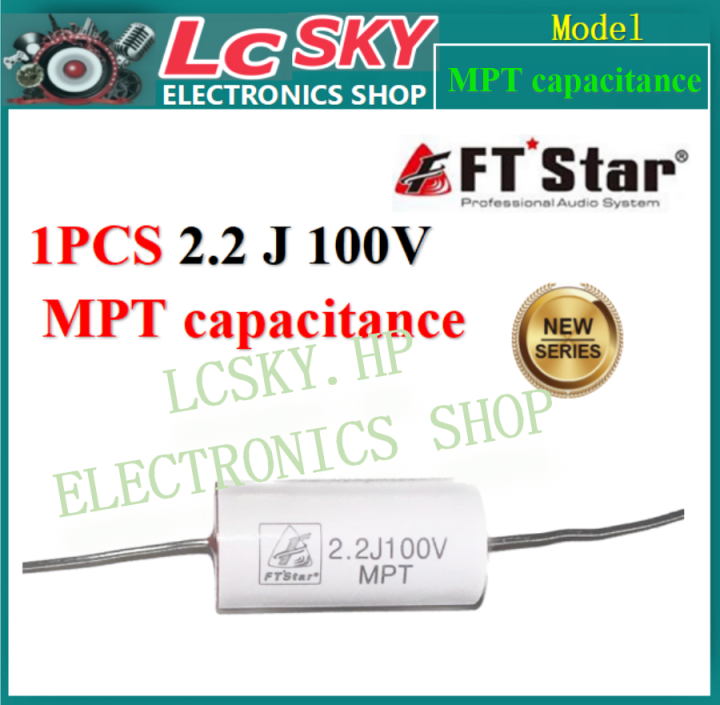 The 1PCS FTstar 2.2J100V MPT capacitor frequency divider capacitor ...