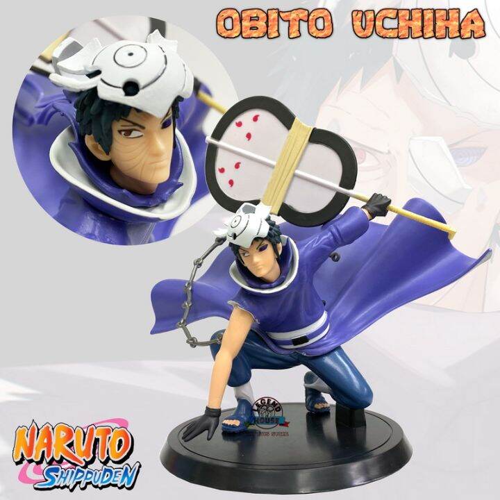 Naruto Shippuden Obito Uchiha Action PVC Figure Collection Figurines ...