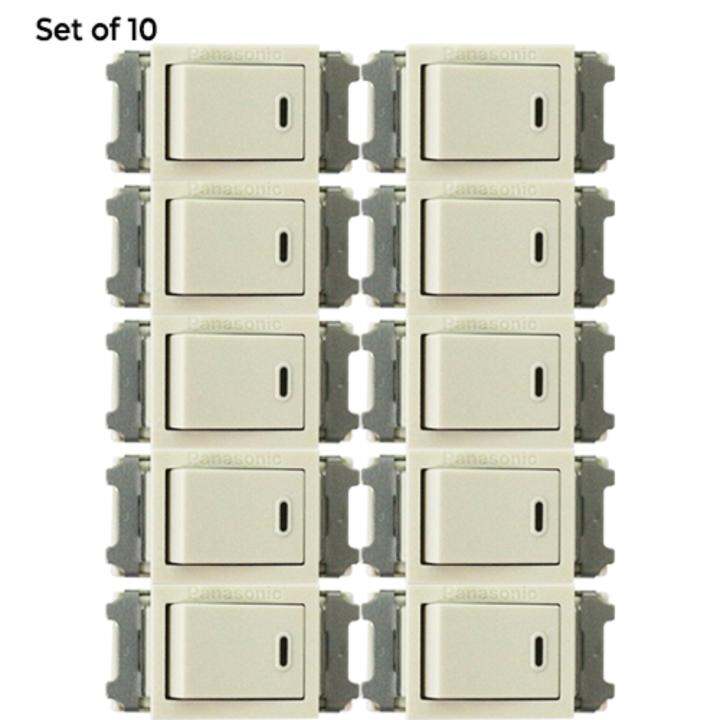 Panasonic Switch 1-way Classic (Set of 10) | Lazada PH