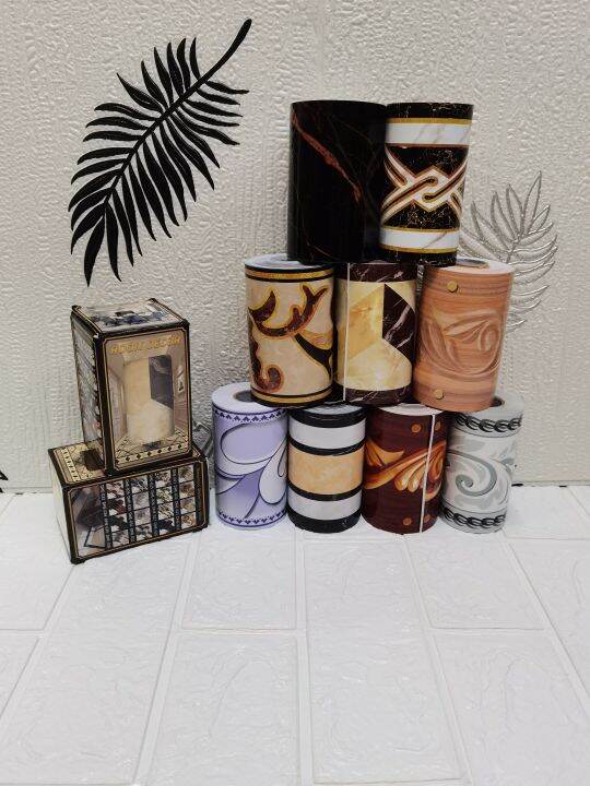 10mX10cm border line wall sticker wallpaper waterproof decoration 3D ...