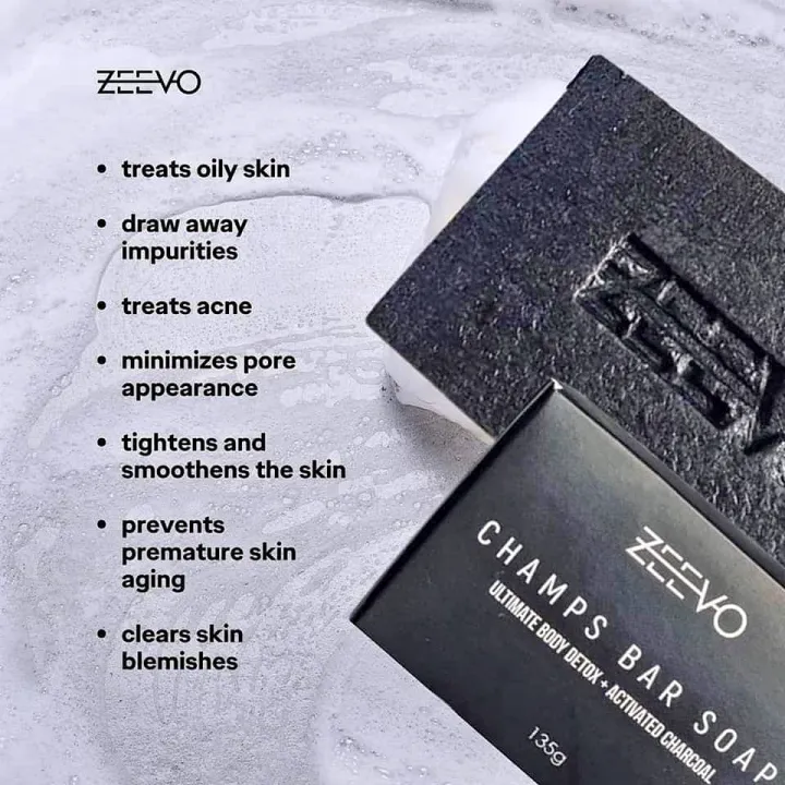ZEEVO CHARCOAL SOAP | Lazada PH