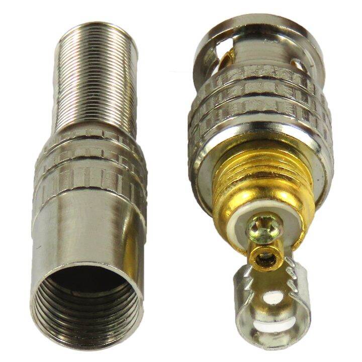 RG6 BNC SCREW TYPE 10PCS CONNECTOR FOR CCTV | Lazada PH