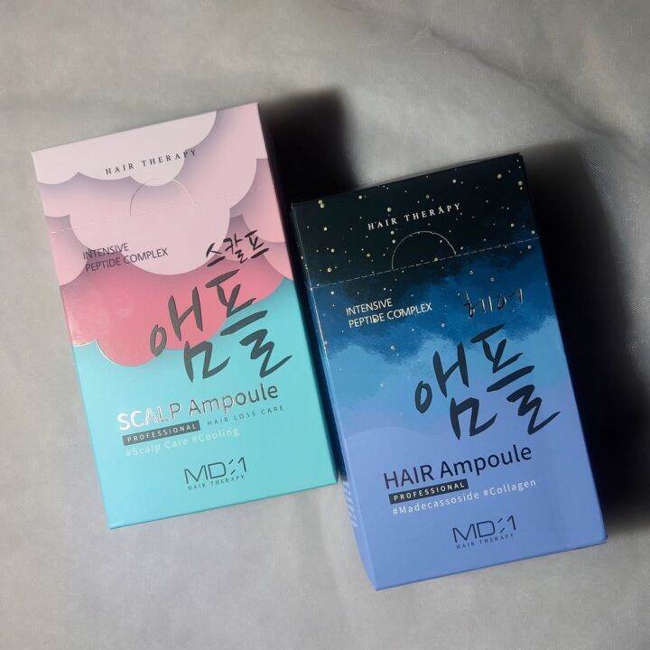 【现货】[MD1] Intensive Peptide Complex Professional Scalp & Hair Ampoule 10ml x 20ea 高效肽头皮头发护发精华 ...