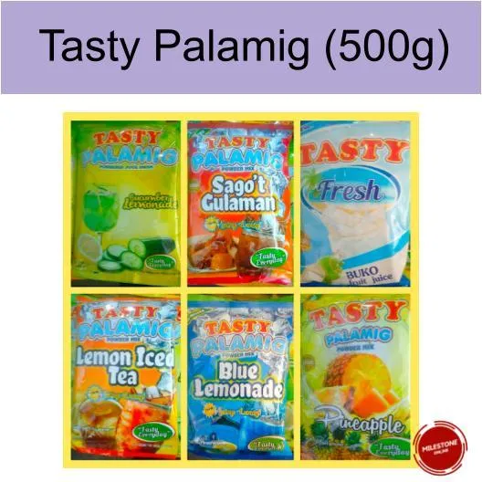 The new 2022 Tasty Palamig 500g Sago Gulaman Blue Lemonade Red Iced Tea ...