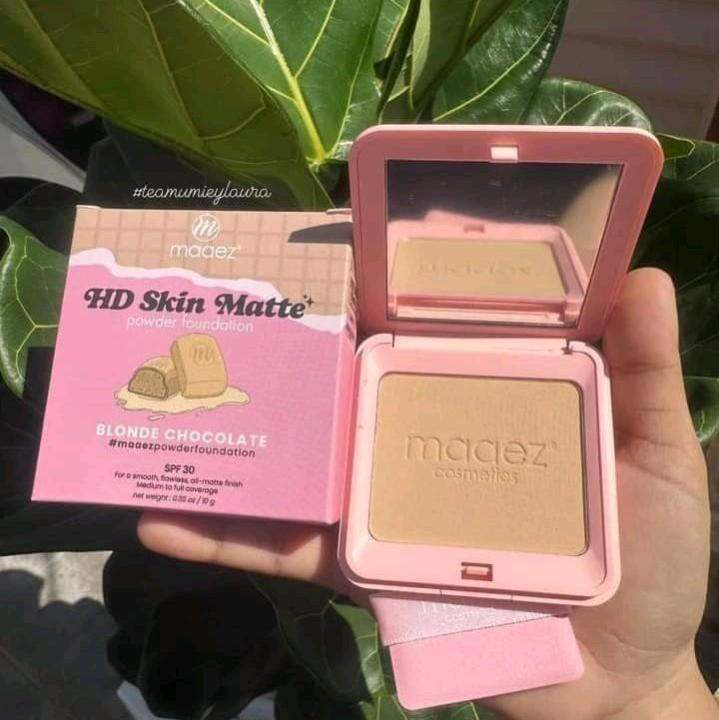 Maaez HD Skin Matte Powder Foundation | Lazada