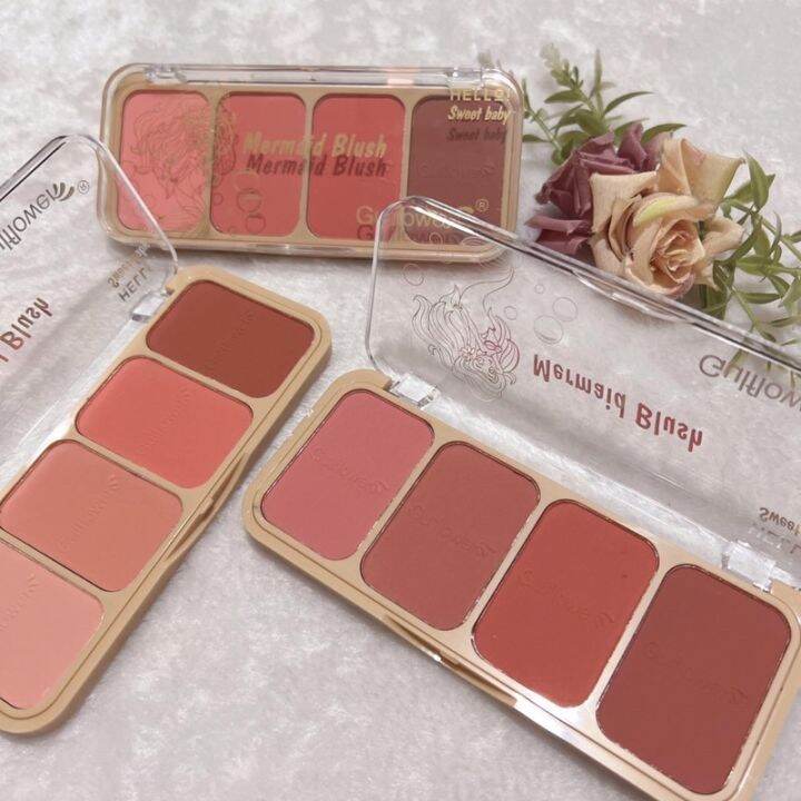 Soft Powder Face Blusher Palette Highly Pigmented Makeup Blush | Lazada PH