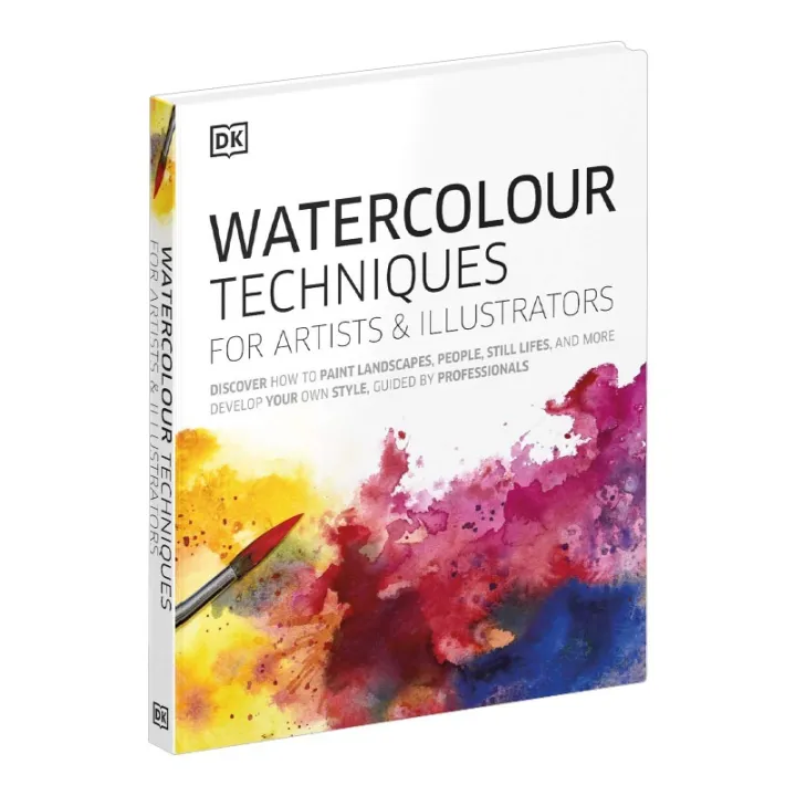 Watercolor skills of artists and illustrators painting techniques ...