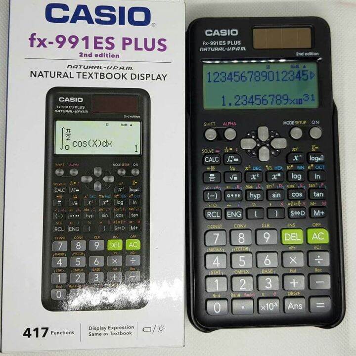 Kalkulator Casio FX 991 ES PLUS 2nd Edition Original | Lazada Indonesia