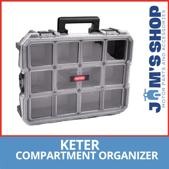 Keter 10 Compartment Professional Organizer | Lazada PH