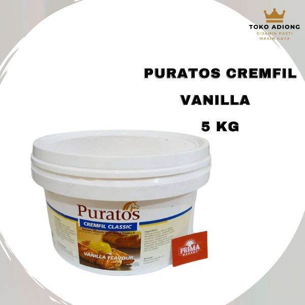 PURATOS CREMFIL CLASSIC VANILLA FLAVOUR - 5 KG | Lazada Indonesia