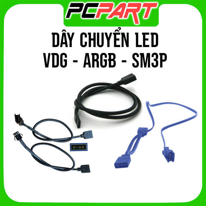 Dây chuyển VDG ARGB SM3P các loại, hỗ trợ LED ARGB 5V 3 pin | Lazada.vn