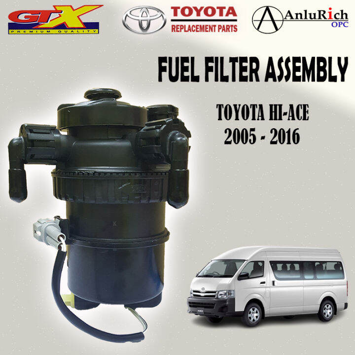 GTX Fuel Filter Assembly for Toyota Hiace 2005-2016 23300-30201 | Lazada PH