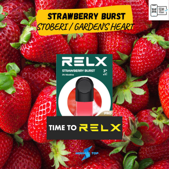 Relx Infinity Essential Pod Pro - Strawberry Burst / Garden Heart ...