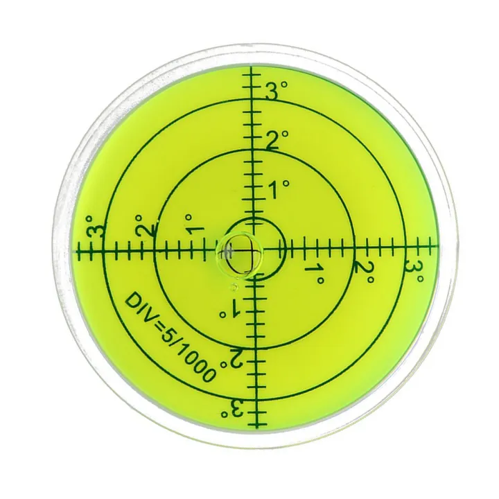 Bubble Surface Level Round Inclinometers High Precision Horizontal ...