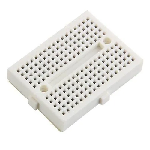 Breadboard SYB-170 แบบ 170 holes บอร์ดทดลอง โพรโตบอร์ด [ สีขาว ...