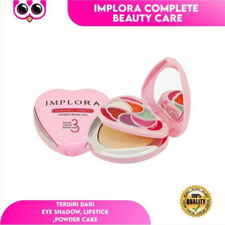 COMPLETE BEAUTY CARE IMPLORA / PALLETTE LENGKAP (KODE 012) | Lazada Indonesia