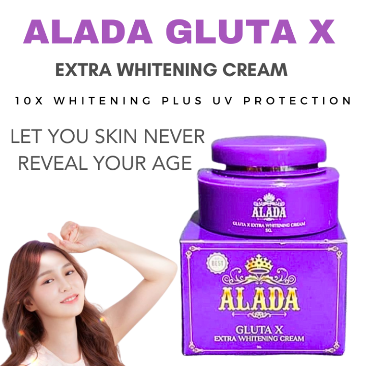 ORIGINAL ALADA GLUTA X EXTRA WHITENING CREAM 5g | Lazada PH