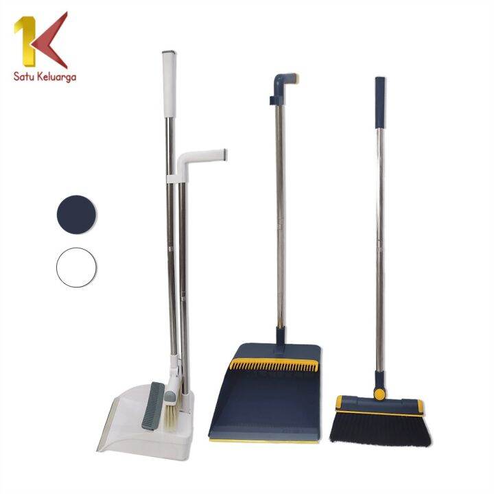 Satu Keluarga Alat Pembersih Lantai Set C510 Sapu Lipat Kombinasi ...