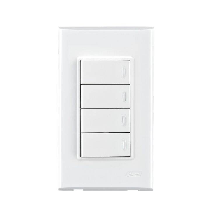 Himel Wiring Devices HWDC4S - 4 Gang 1 Way Switch | Lazada PH