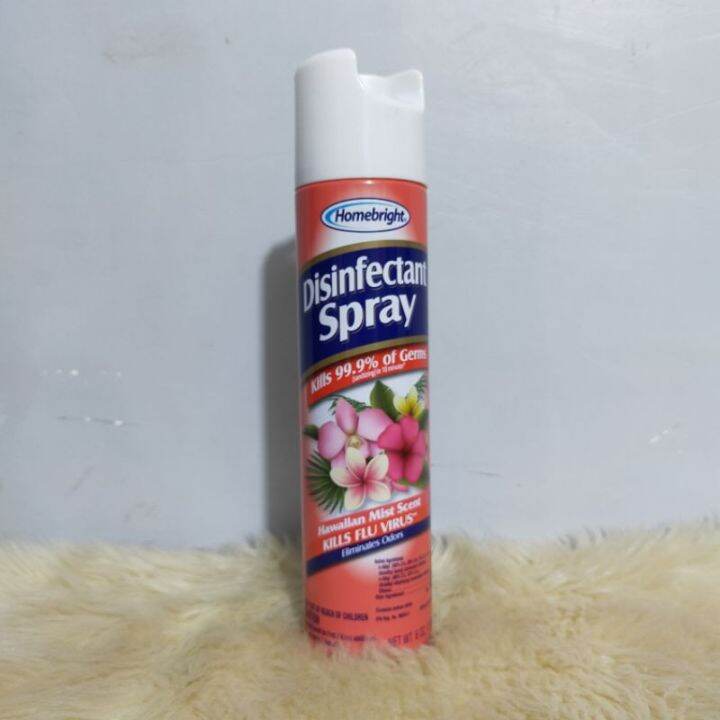 nano sprayer disinfectant HOMEBRIGHT DISINFECTANT SPRAY NET WT. 6 OZ ...