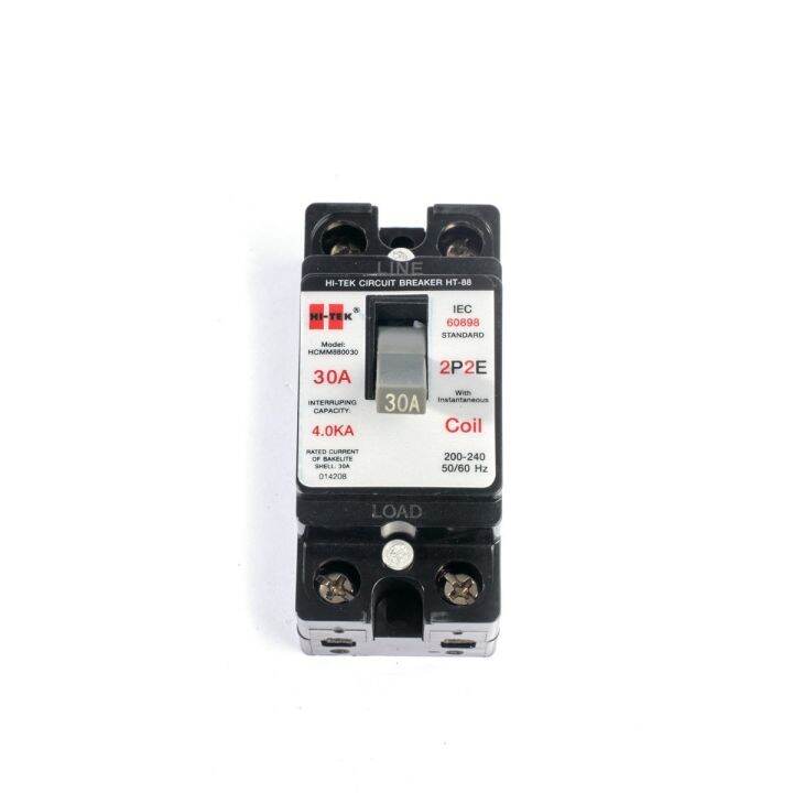เบรกเกอร์ ตัดสองสาย 30A 2P2E | Lazada.co.th