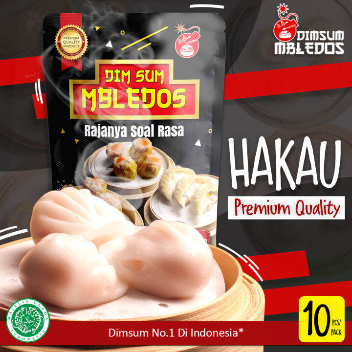 Hakau Udang Premium - Shrimp Dumpling - Har Gow - Frozen Dim Sum Hakkau ...