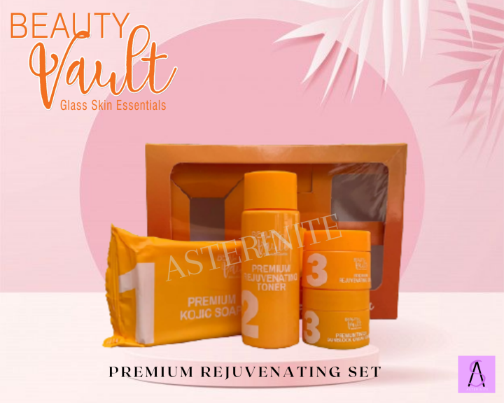 Premium Rejuvenating Set By Beauty Vault Glass Skin Essentials New ...