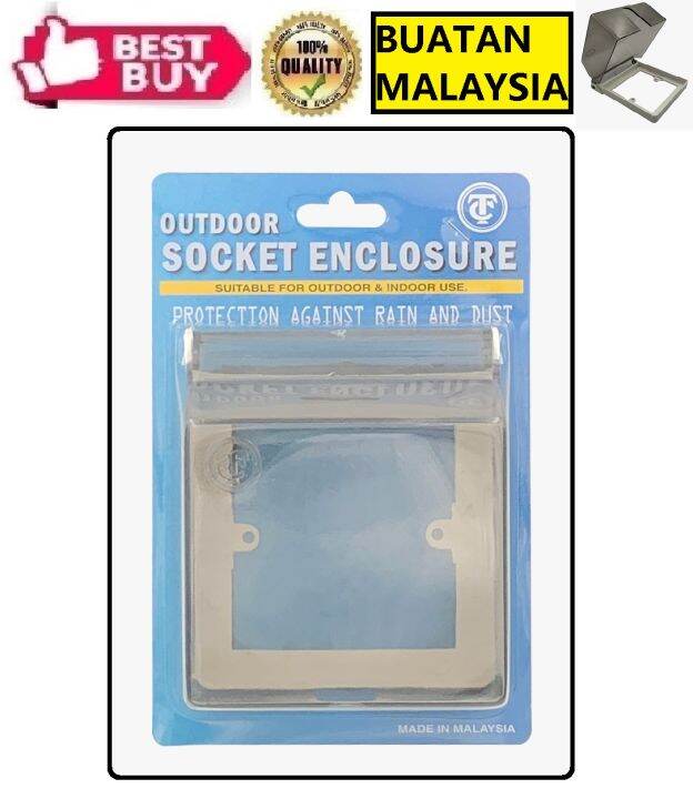 [Indoor/Outdoor] Socket Enclosure/PVC Weatherproof Socket Cover - (TC ...