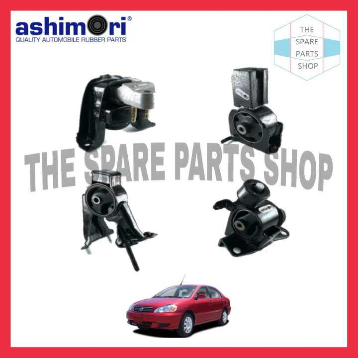 TOYOTA ALTIS ZZE122 1.8 AUTO ENGINE MOUNTING SET ASHIMORI | Lazada