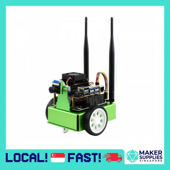 Waveshare JetBot AI Kit for NVIDIA Jetson Nano 4GB Developer Kit B01 ...