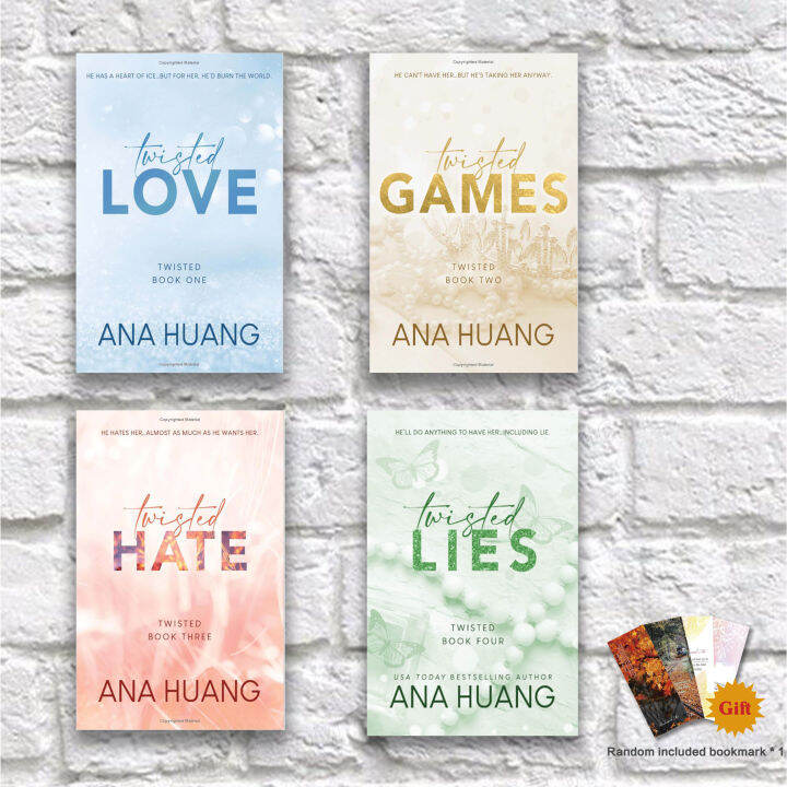 Twisted Games and Twisted Lies and Twisted Hate and Twisted Love by Ana Huang English book ...