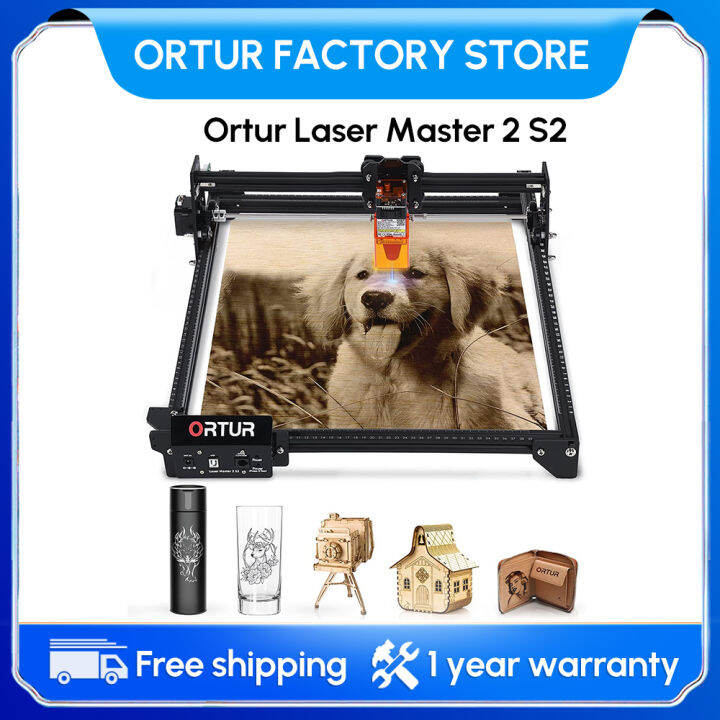 เครื่องแกะสลักเลเซอร์ Ortur Laser Master 2 S2 Laser Engraver สามารถ ...