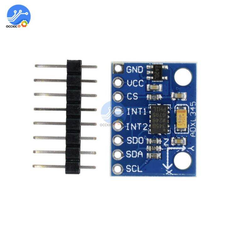 Adxl345 3 Axis Digital Acceleration Of Gravity Tilt Module Triple Axis Accelerometer 2g 4g 8g