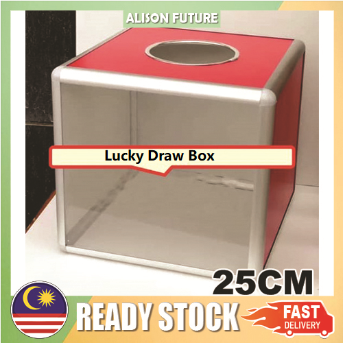 Blank Raffle Box Lucky Draw Box Suggestion Box Lottery Box Activities ...
