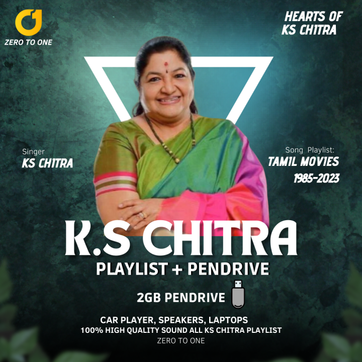 Pendrive Song KS CHITRA Tamil Movie Collection (All Songs Until Today ...