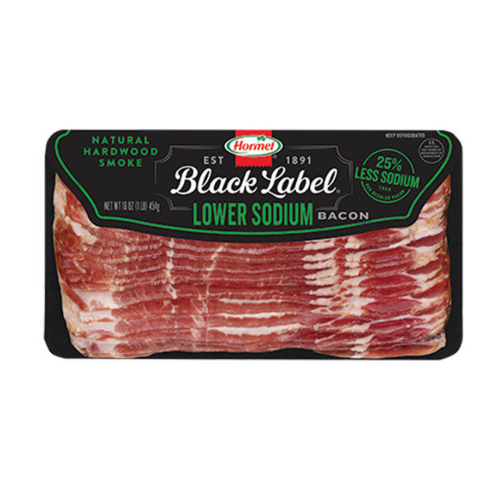 Hormel Black Label Lower Sodium Bacon 454g | Lazada