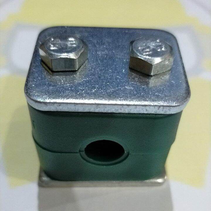 Light Duty PVC Pipe Clamp 10mm Tubing Stauff Klem Pipa PVC | Lazada ...