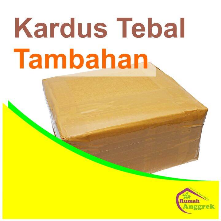 Packing Kardus Tebal Tambahan gudang garam pot anggrek mudah pecah ...