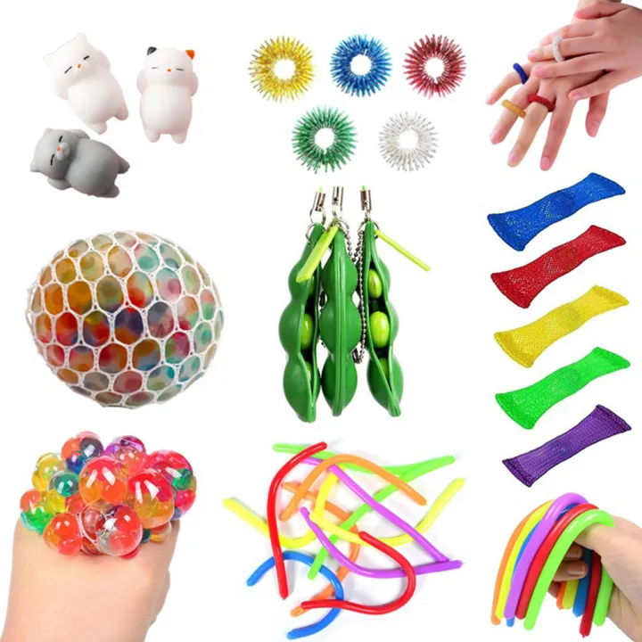 1 set Fidget Toys Sensory Toy Set Anti Stress Toy Set Relief Stress ...
