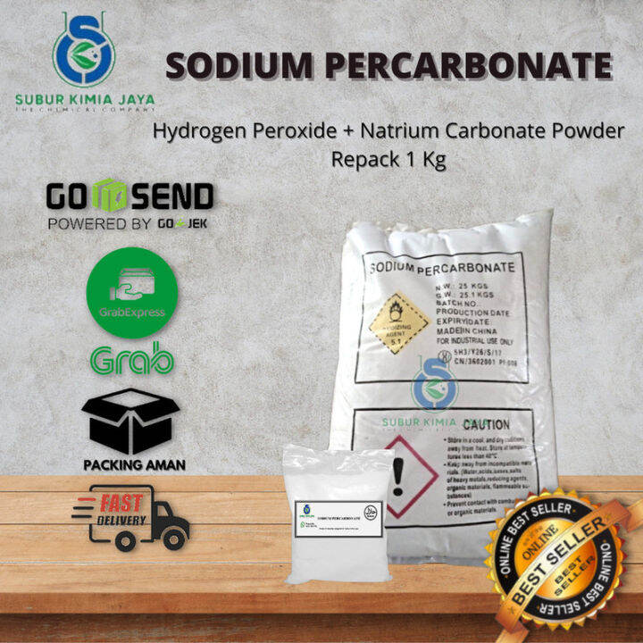 Sodium Percarbonate/H2O2 Powder/Hydrogen Peroxide Powder 1Kg | Lazada ...