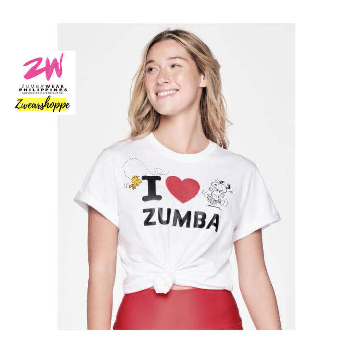 ZUMBA X PEANUTS LOVE TEE | Lazada PH