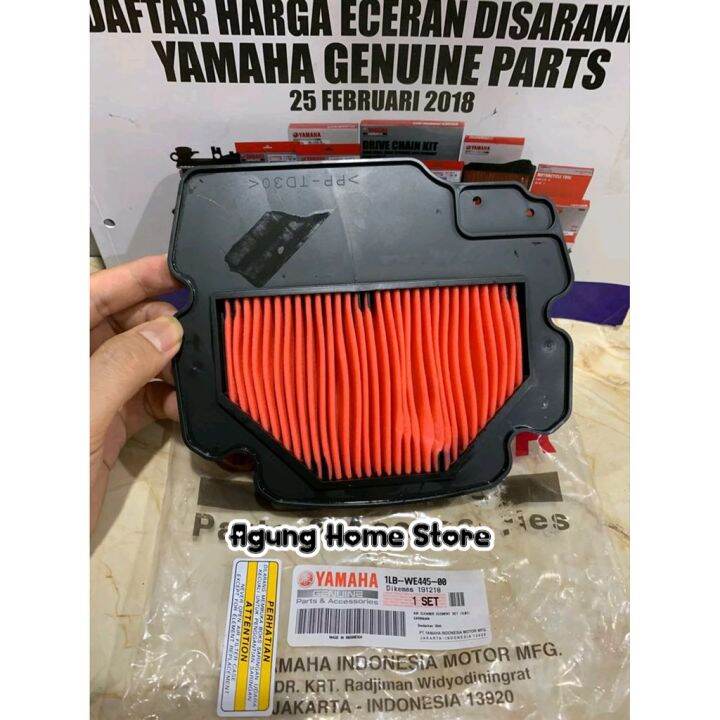 FILTER UDARA SARINGAN UDARA YAMAHA XEON RC GT NEW GT 125 AEROX 125 1LB ...