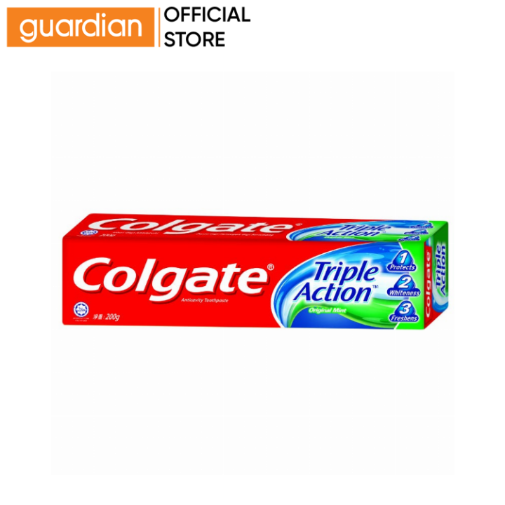 Colgate Triple Action Toothpaste Valuepack 200g | Lazada